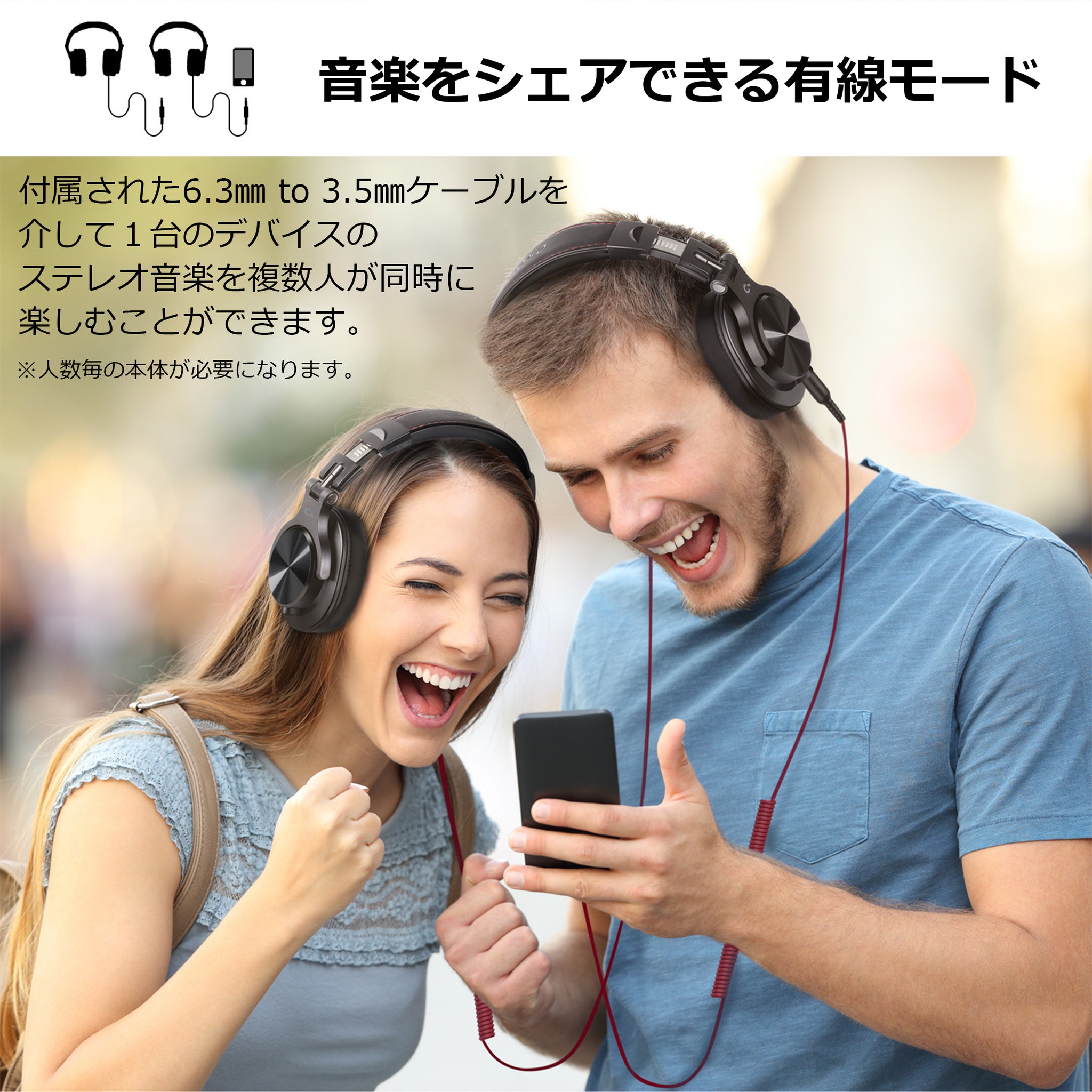 デュアルケーブル ヘッドホン HP-04 – CROWD AUDIO